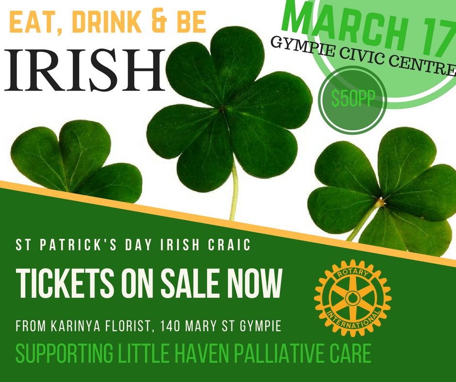 St Patrick's Day Irish Craic - Little Haven Palliative Care